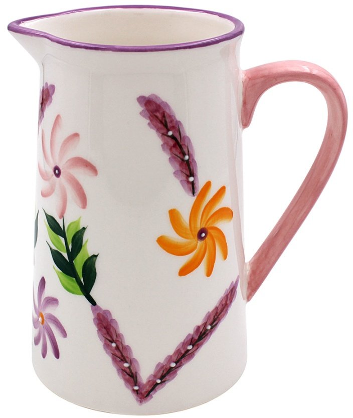 LP73588 / Colourful Flower Jug, 14cm | 66808 | Interior Decor / Jugs ...