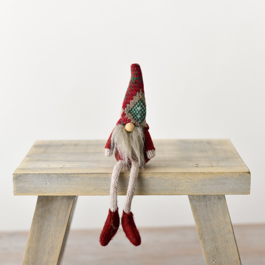 Sitting Gonk Figurine, 19cm | 67325 | Christmas / Gonks | Rosefields