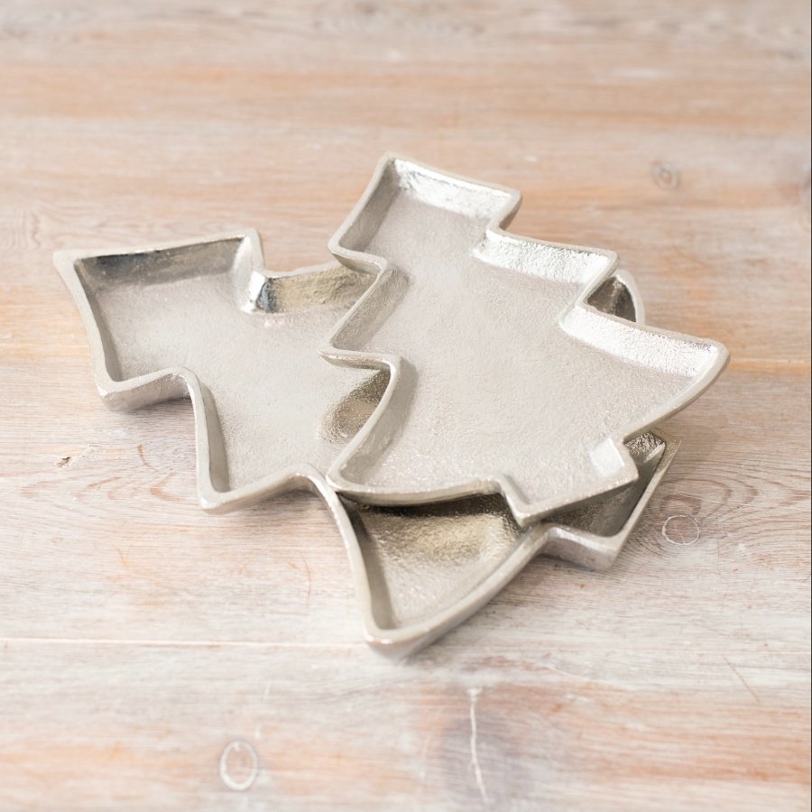 Aluminium Tree Tray, 23cm | 69963 | Christmas / Mugs and Kitchenware ...