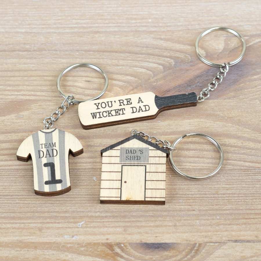 Football Shirt Team Dad Key Ring, 5cm | 70165 | Ranges / Bags, Purses ...