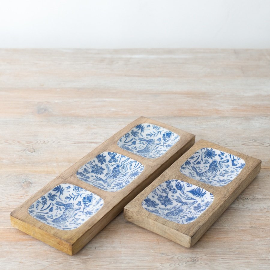 PL0614017 - Blue Rabbit Serving Tray, 20cm | | Everyday / Kitchen ...