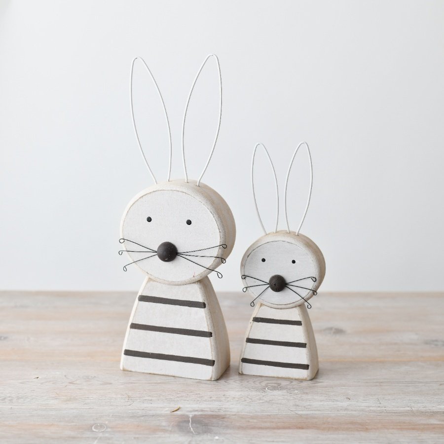 PL11712325 - Standing Wood Rabbit Deco, 20cm | | Spring & Easter ...