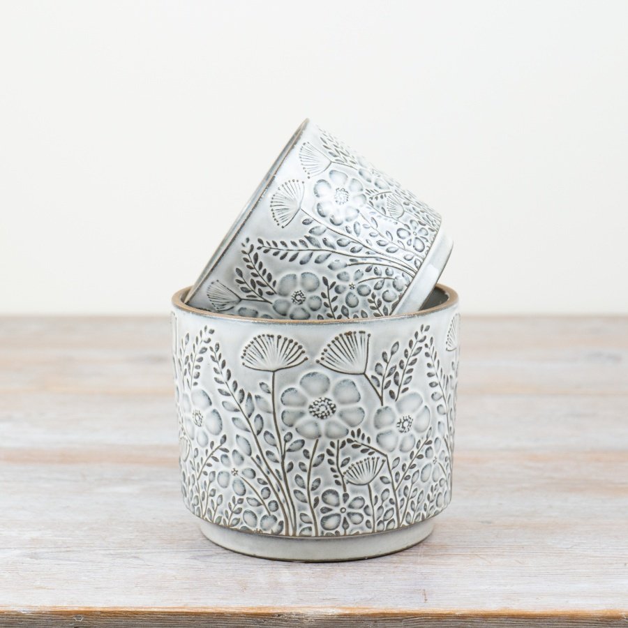 PL5711919 - 14cm Ceramic Flower Pot | | Everyday / Garden & Accessories ...