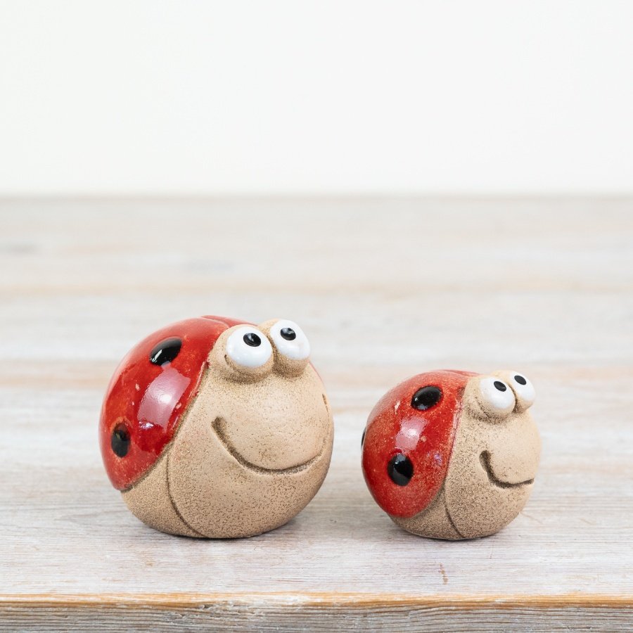 Smiley Face Lady Bug Deco, 7.6cm | 76477 | Homeware / Decorative ...