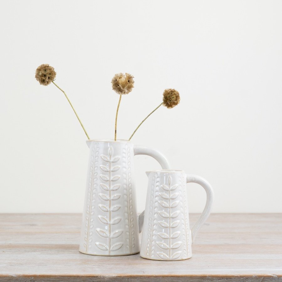 Leaf Design Jug, 13cm | 76491 | Homeware / Jugs & Vases | Gainsborough ...