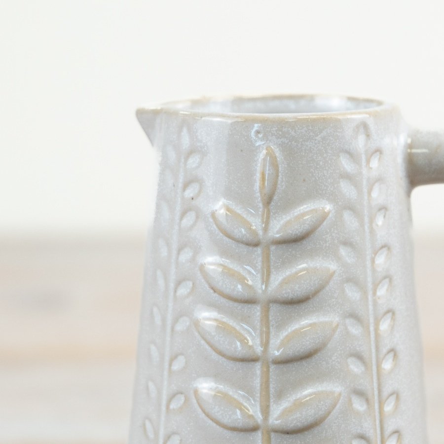 Leaf Design Jug, 13cm | 76491 | Homeware / Jugs & Vases | Gainsborough ...