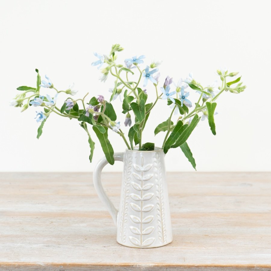 PL0218279 - Tall Patterned Porcelain Jug, 17cm | | Everyday / Jugs ...