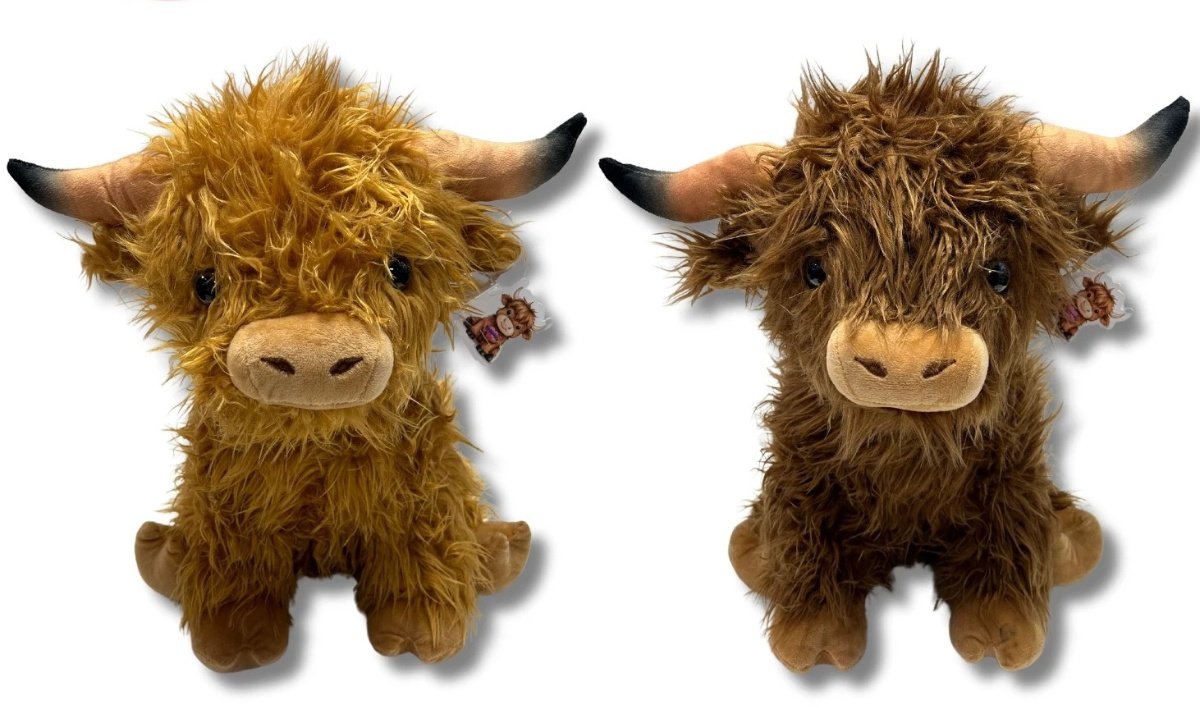 2/A Highland Cow Soft Toy, 15inch | 77956 | Children & Baby / Gifts | Gainsborough Giftware Ltd
