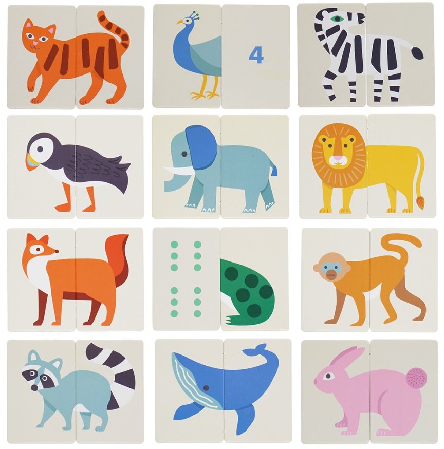 31514 / 11cm Animal Heads and tails game | 78064 | Kids / Toys and ...